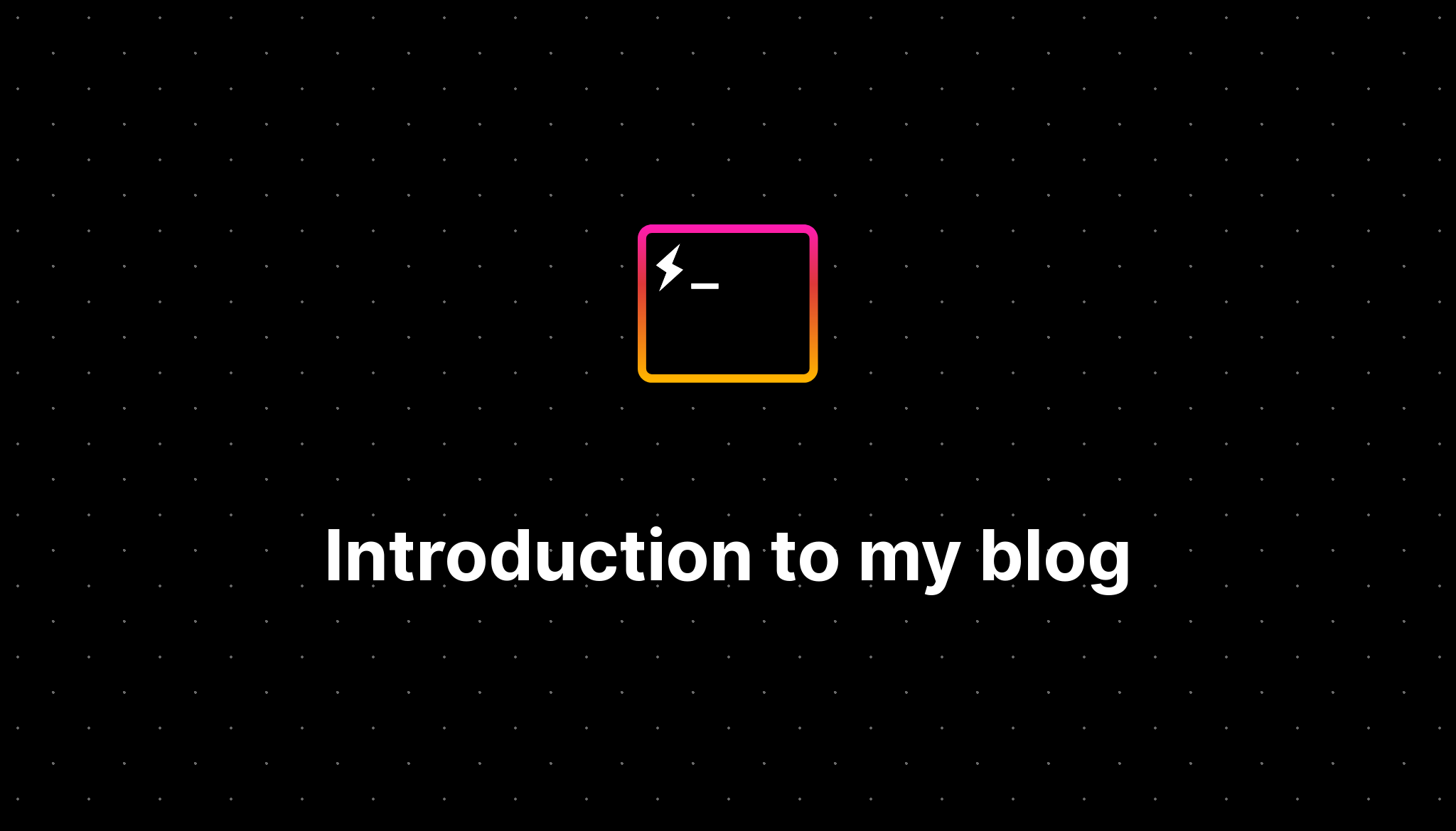 Introduction to my blog - Matt Mohan Introduction to my blog - Matt Mohan
